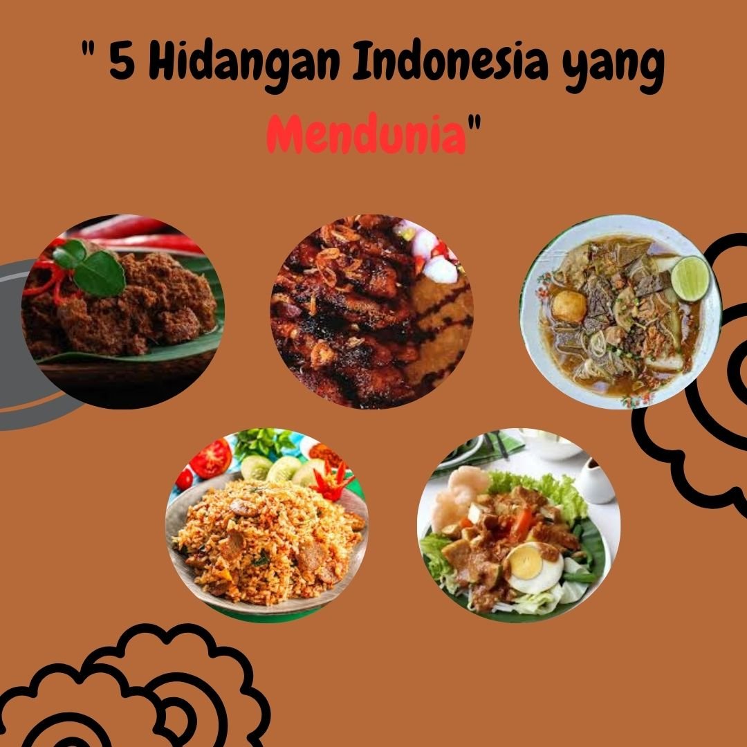 "5 Hidangan Indonesia yang Mendunia": Oleh Desta SMKN 1 ANJATAN ...